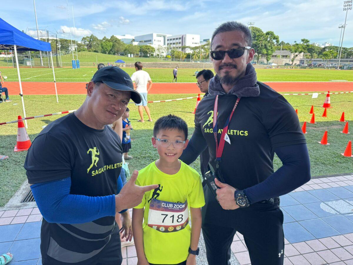 SAGA Athletics Singapore | Track and Field Running Class