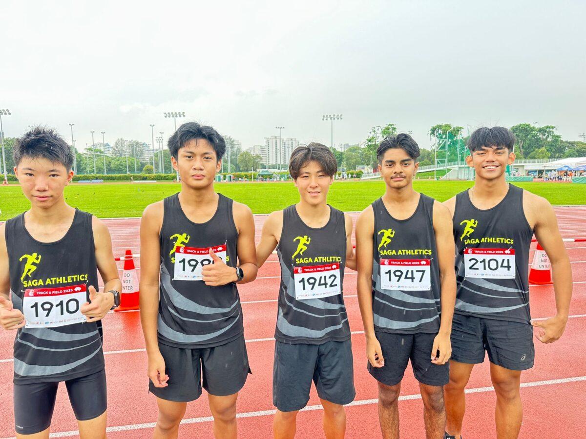 SAGA Athletics Singapore | Track and Field Running Class